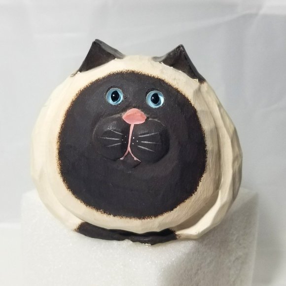 James Haddon | Art | Vtg James Haddon Signed Hand Carved Painted ...